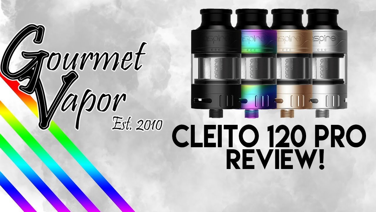 Aspire Cleito 120 Pro Review - YouTube