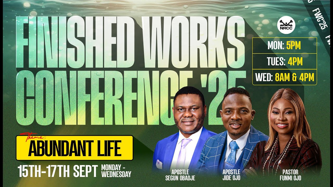 Finished Works Conference | Apostle Jide & Pastor Funmi Ojo (15-09-25 ...