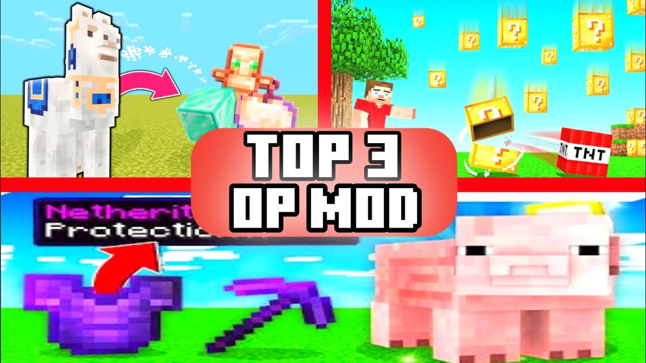 Op Loot Mod For Minecraft Pocket Edition | TOP 3 OP MODS FOR MINECRAFT ...
