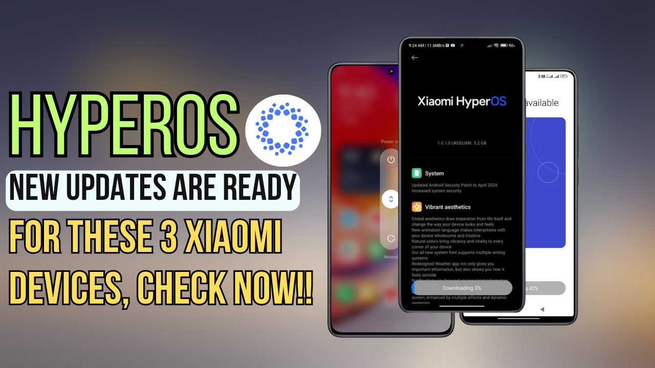 Finally ️ HyperOS new updates are ready for these 3 Xiaomi devices ...