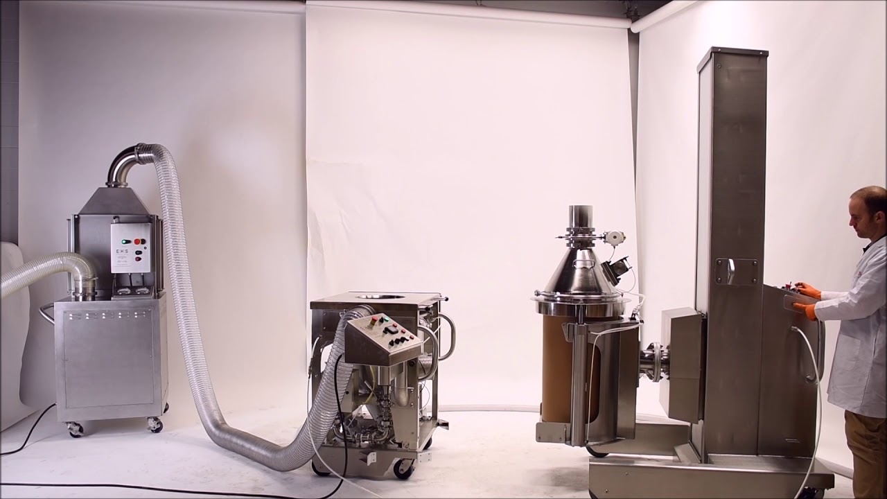 Material Transfer Station with Vacuum Conveyance [Open and Closed ...