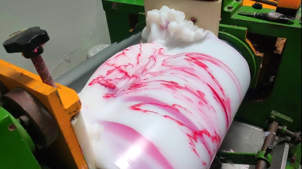 Silicone rubber color mixing | Oddly satisfying silicone color mixing ...