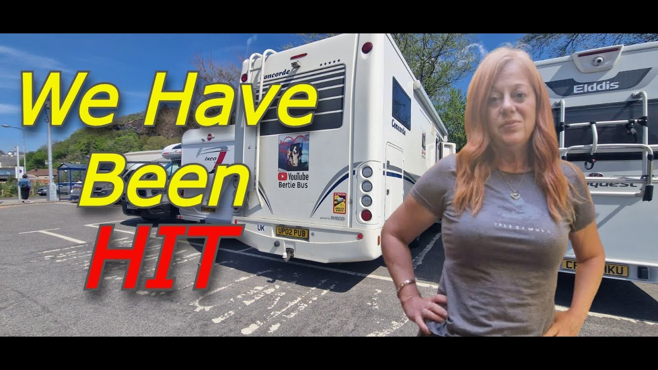 Someone has hit our van in the car park . - YouTube