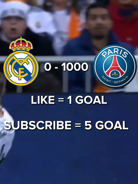Real Madrid 0 - 1000 Psg - YouTube