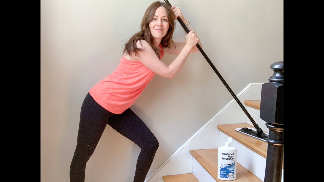 Basic Coatings floor refinisher - YouTube