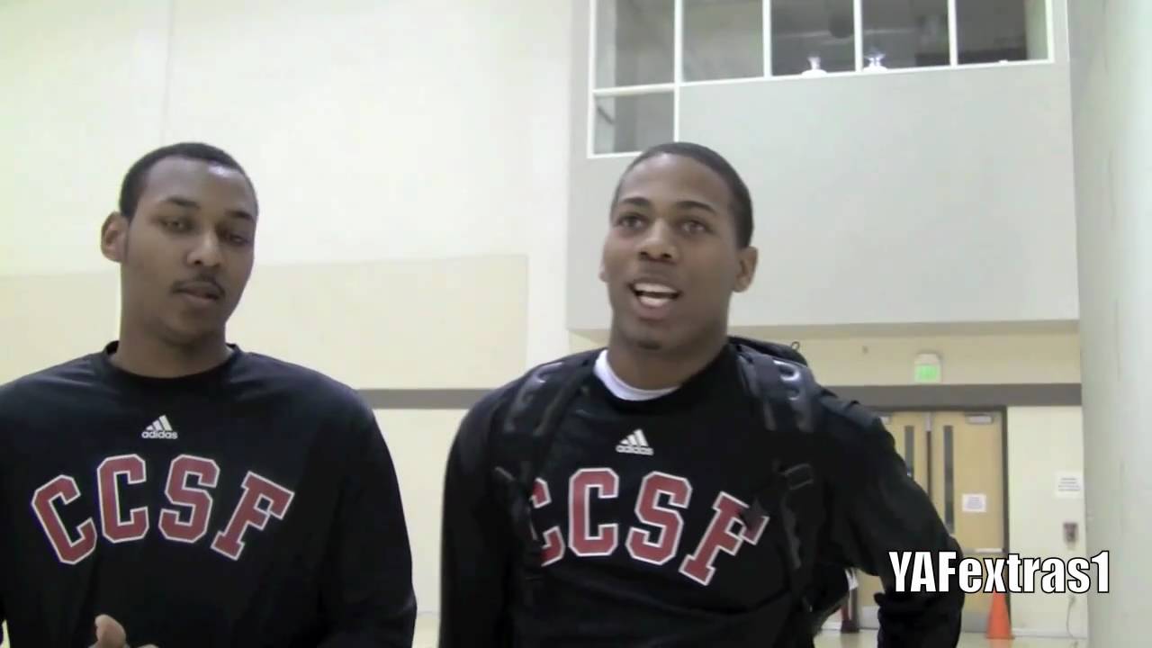 CCSF Men go HAM(De'end Parker, Fred Sturdivant, Collin Chiverton, Jon ...