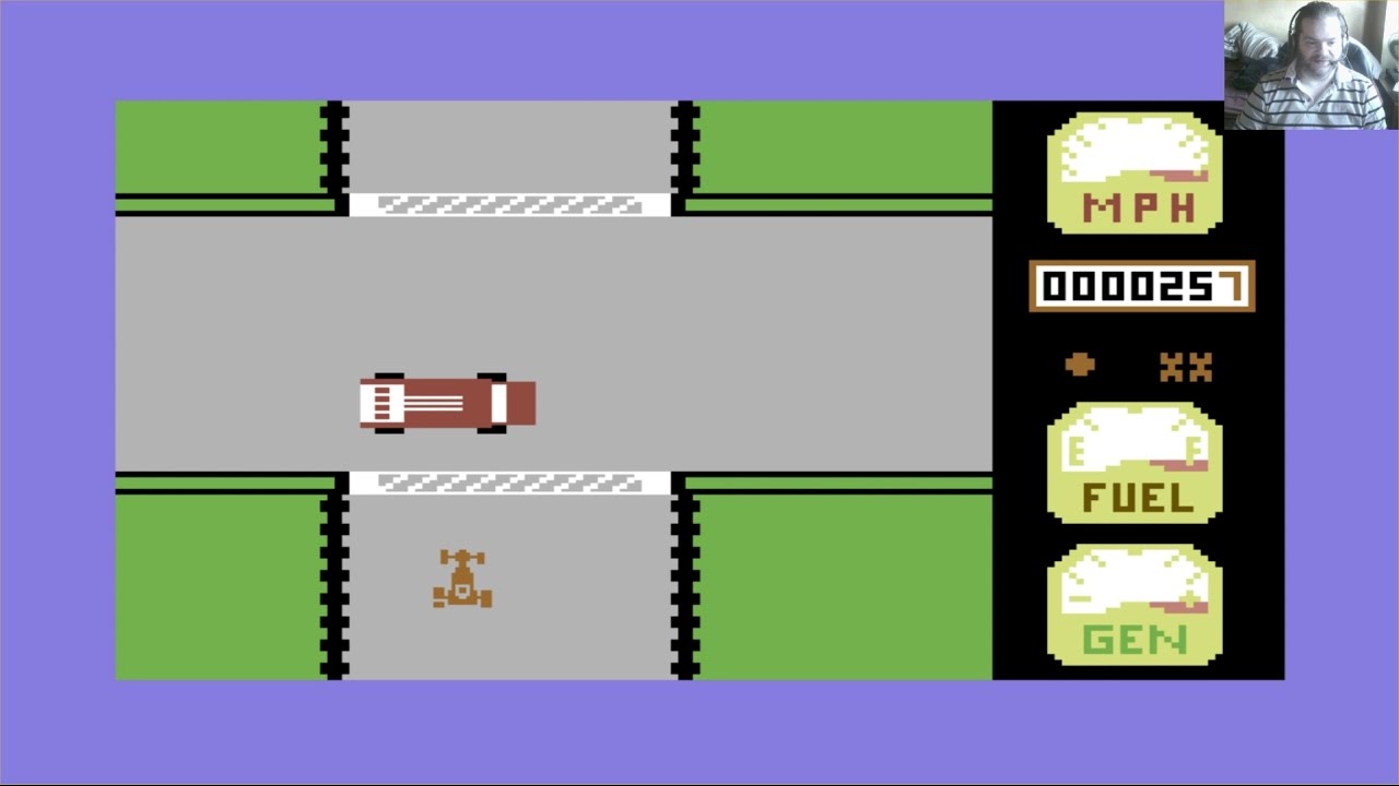 Lukozer Retro Game Review 303 - Motor Mania - Commodore 64 - YouTube
