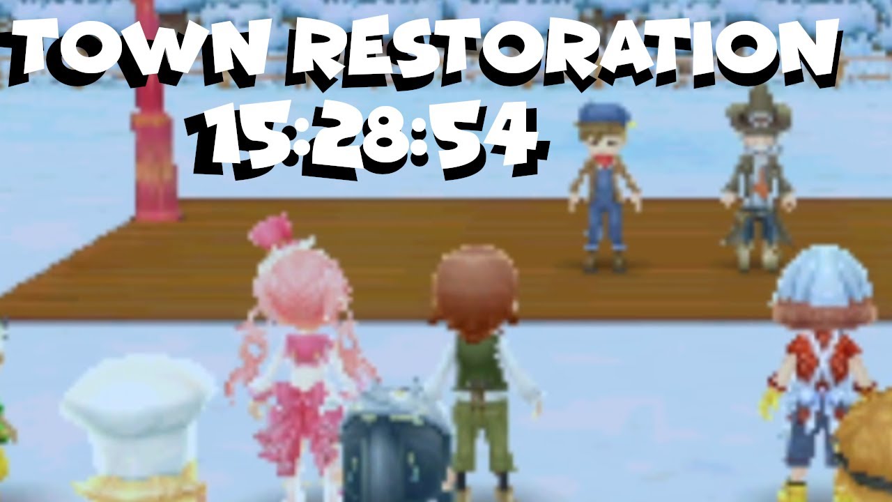 HM: A New Beginning Town Restoration (Glitchless) Speedrun in 15:28:54 ...