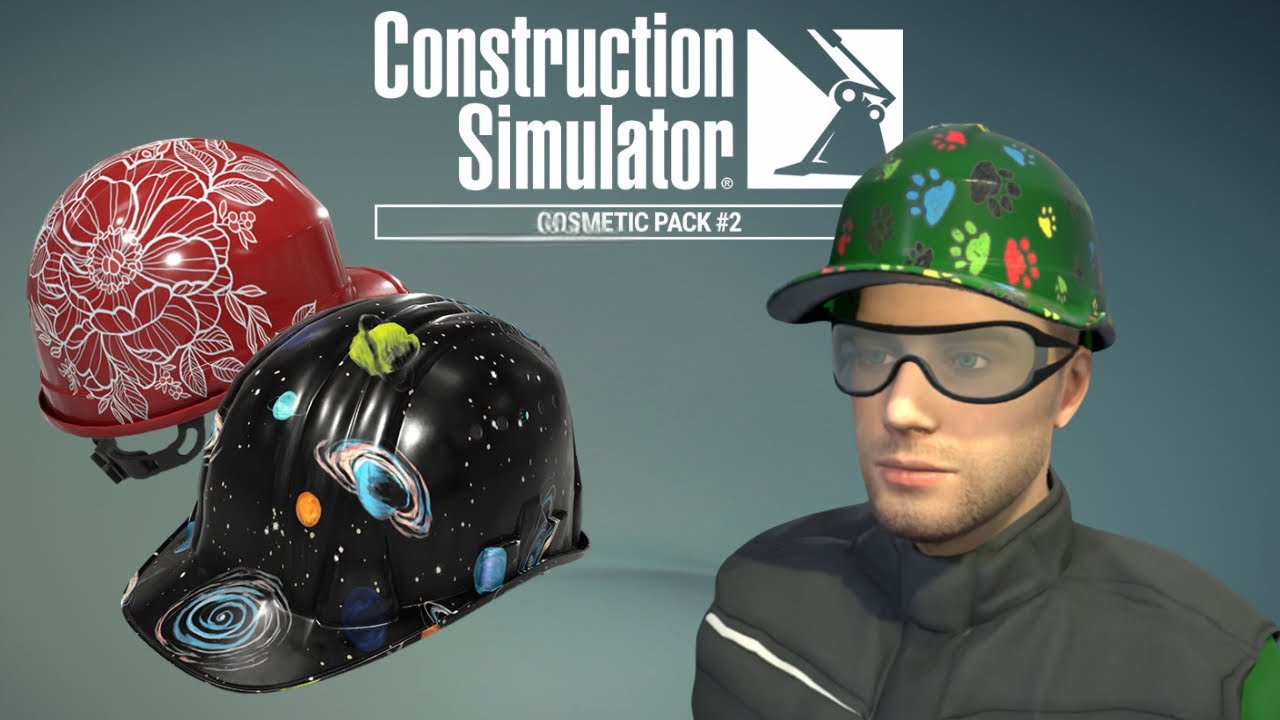 How to get the NEW Helmet Designs for Construction Simulator - YouTube