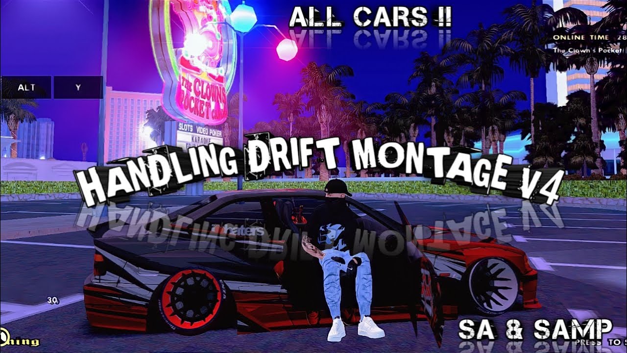 SHARE!! HANDLING DRIFT MONTAGE V4 ALL CARS - SUPPORT SA & SAMP - YouTube