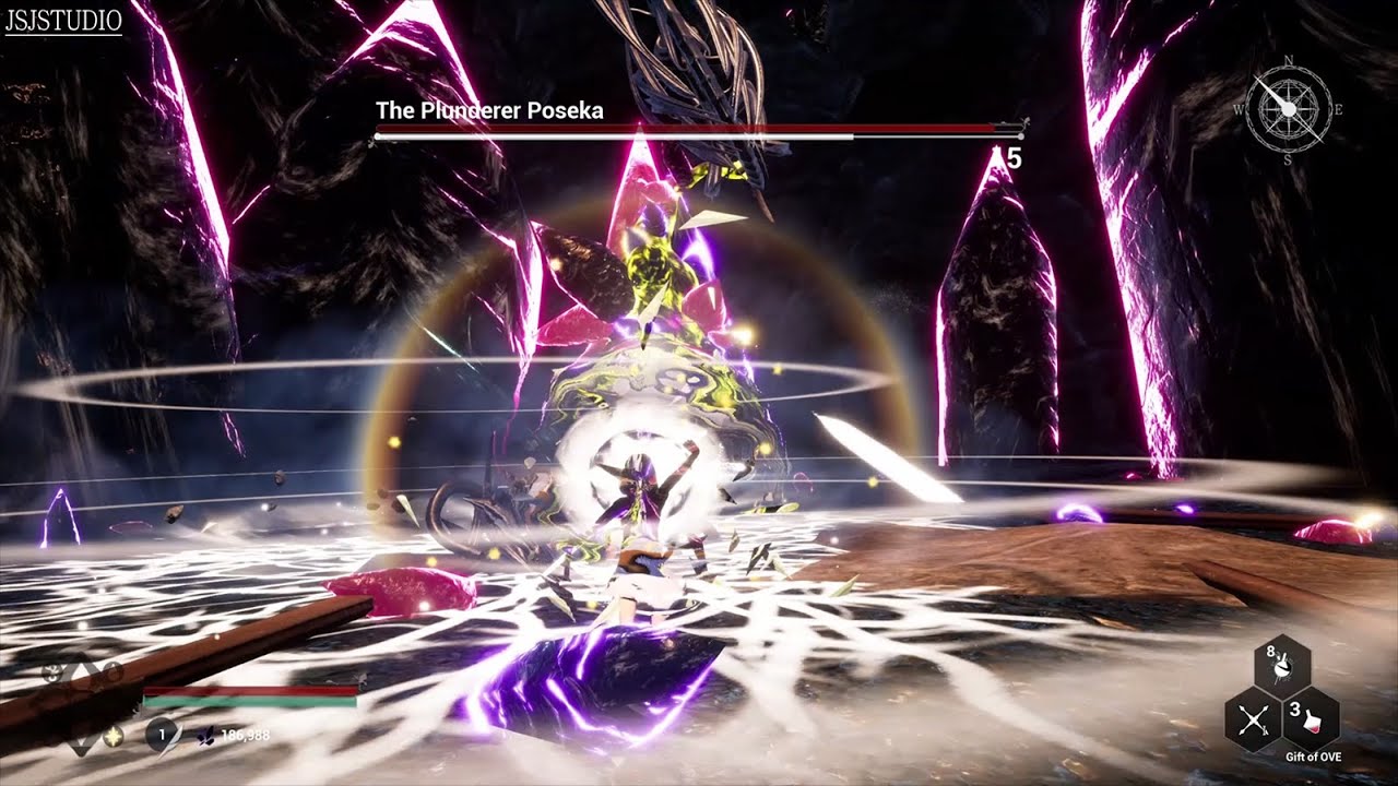 OVE : The Sword of Liberation - The Plunderer Poseka Guide - YouTube