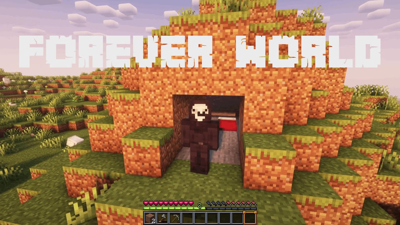 Starting My Minecraft Survival Forever World - YouTube
