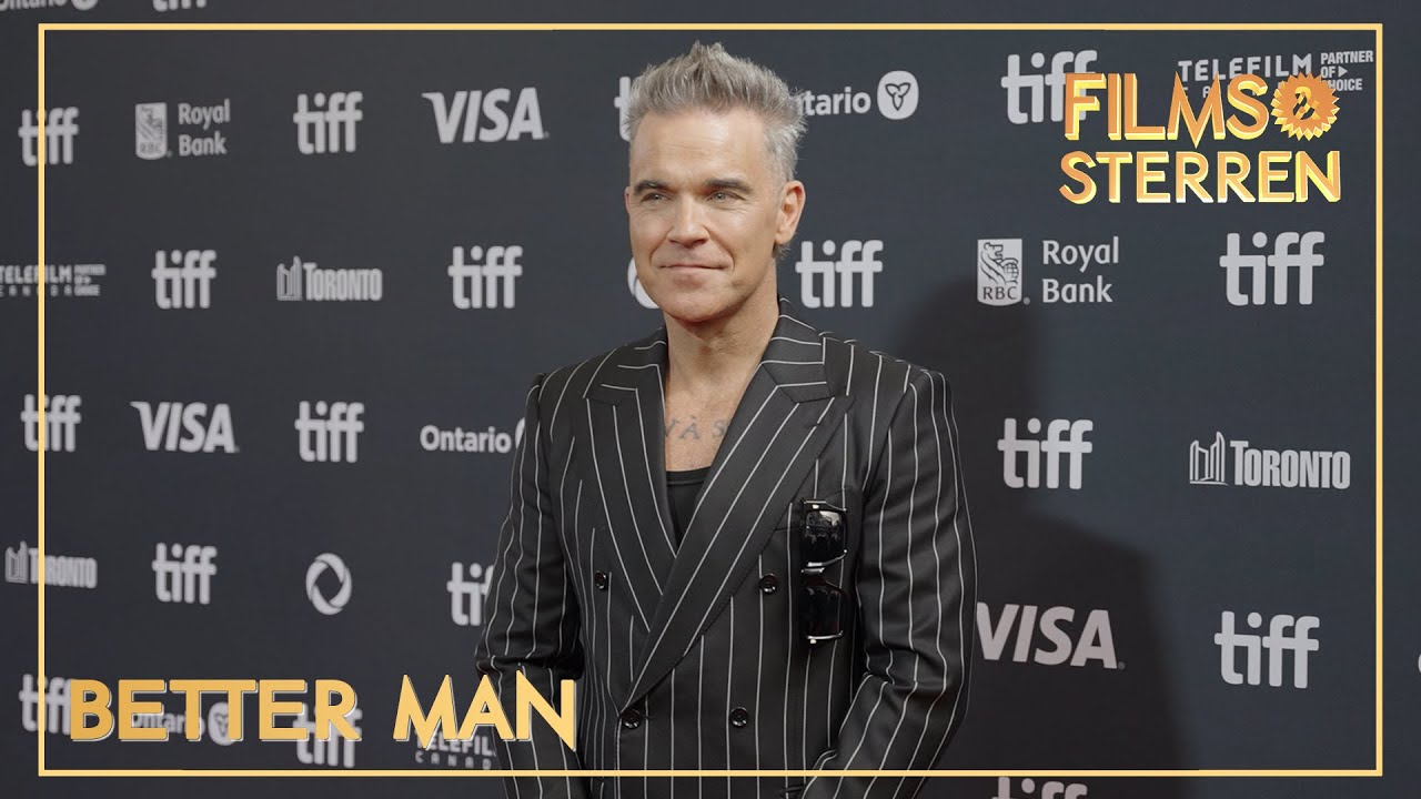 Exclusief Interview met Robbie Williams op de TIFF Première! - YouTube