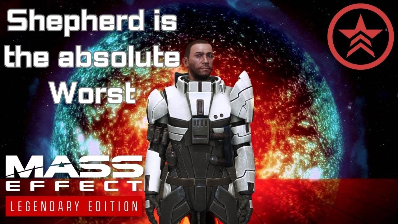 Mass Effect Shepherd Is The Worst Protagonist Of All Time Youtube 9978