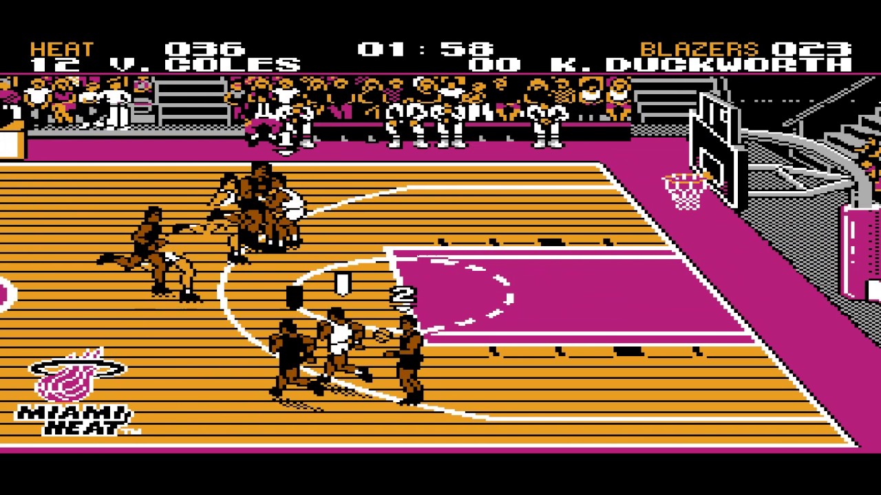 2017 Tecmo NBA Basketball (NES) - "BimbOgg" - NBA FINALS GAME 4 - Miami ...