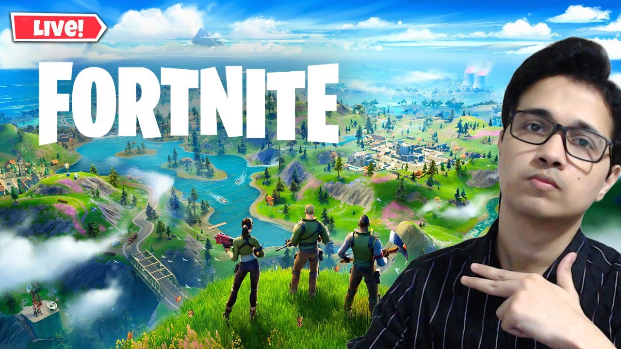 Fortnite First Stream! - YouTube