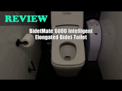 Review BidetMate 6000 Intelligent Elongated Bidet Toilet 2025 - YouTube