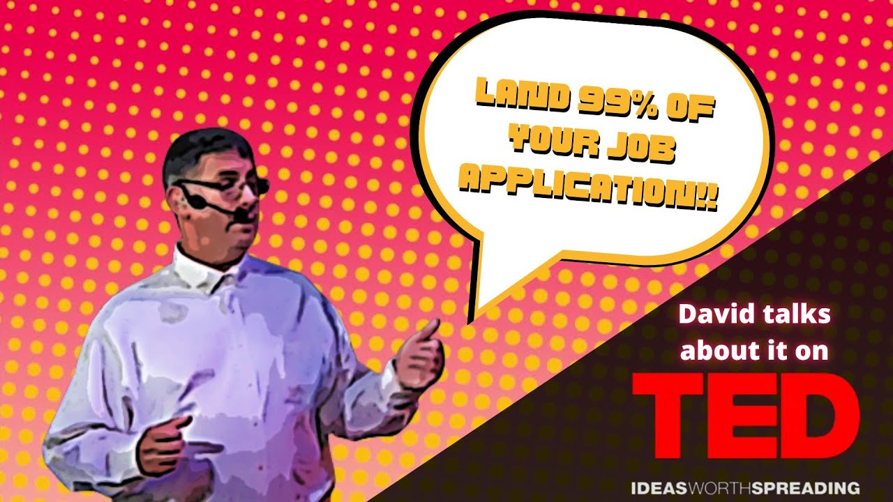 TED Talk, David L. James - Why resumes do NOT work. - YouTube