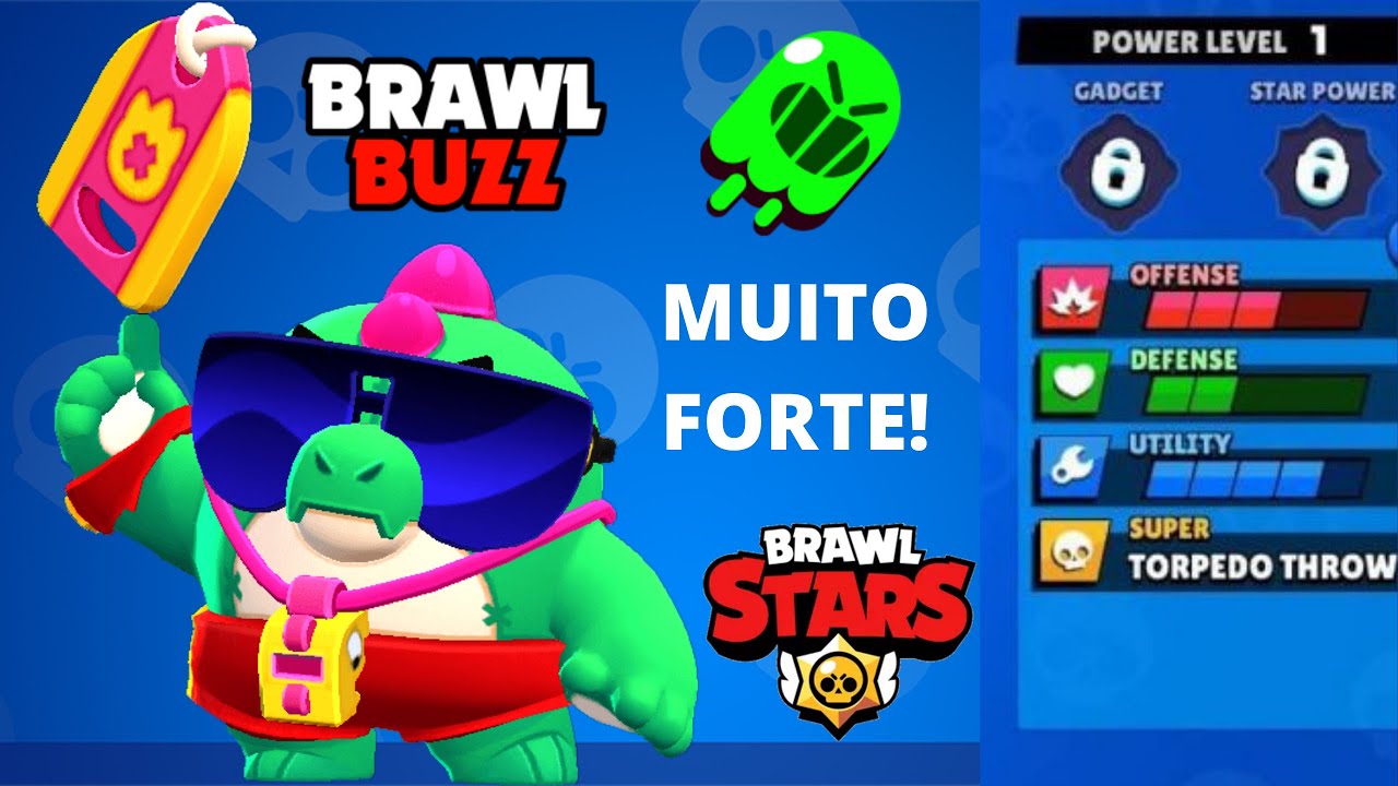 Jogando com o novo Brawler / Buzz - YouTube