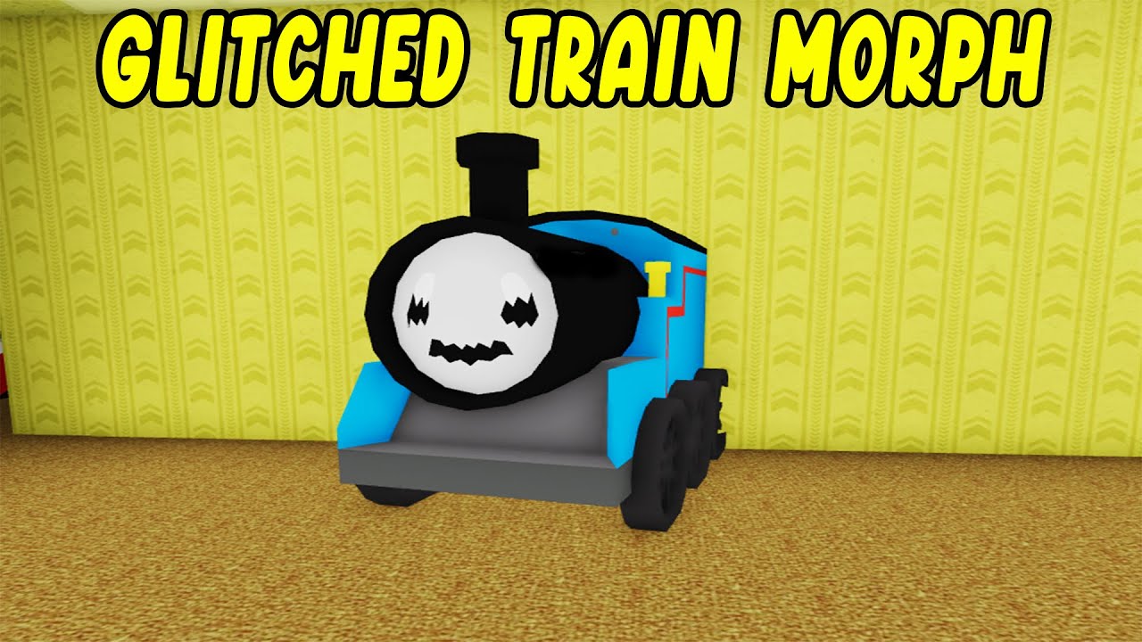 UPDATE - How To Find GLITCHED TRAIN MORPH in Find The Backrooms Morphs ...