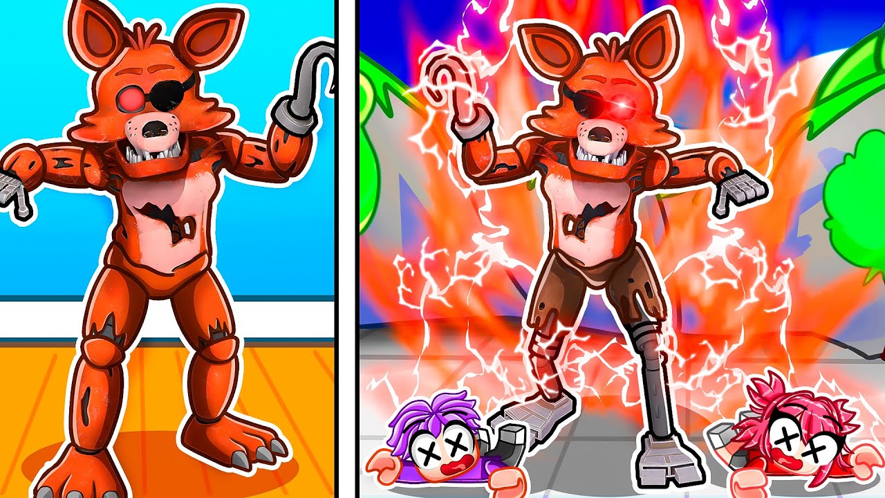 Birth to WITHERED FOXY in Roblox Strongest Battlegrounds! - YouTube