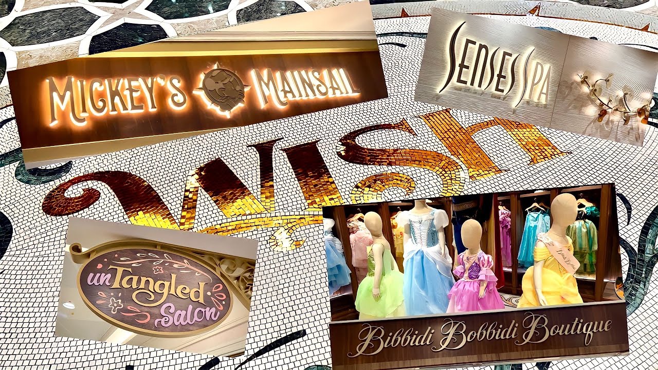 Let’s go shopping and get pretty on DISNEY WISH - YouTube