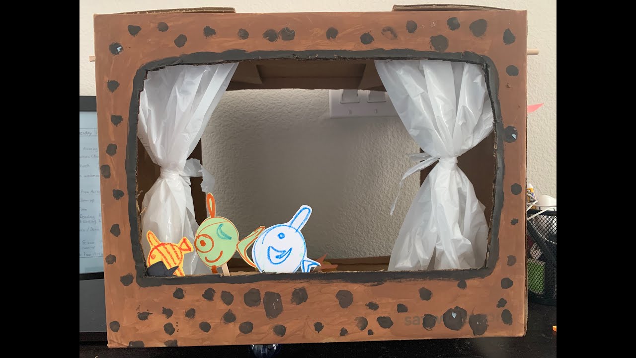 Cardboard Theater in Your Own Creative Way 自制创意纸箱剧场 - YouTube