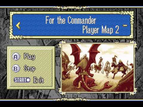 Fire Emblem 6 OST - For the Commander (Player map 2) - YouTube
