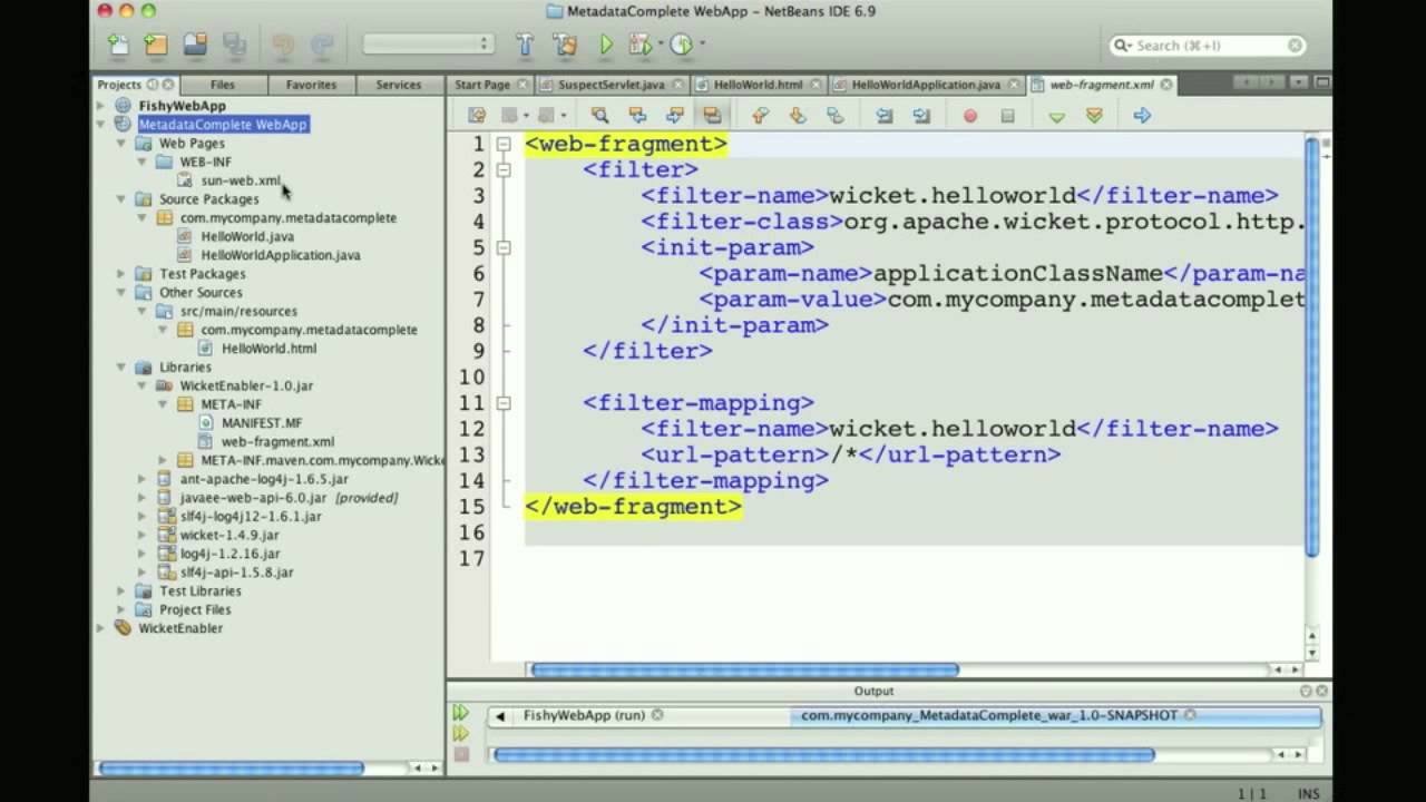 Servlet 3 0 Fragments And Web Xml To Rule Them All Youtube
