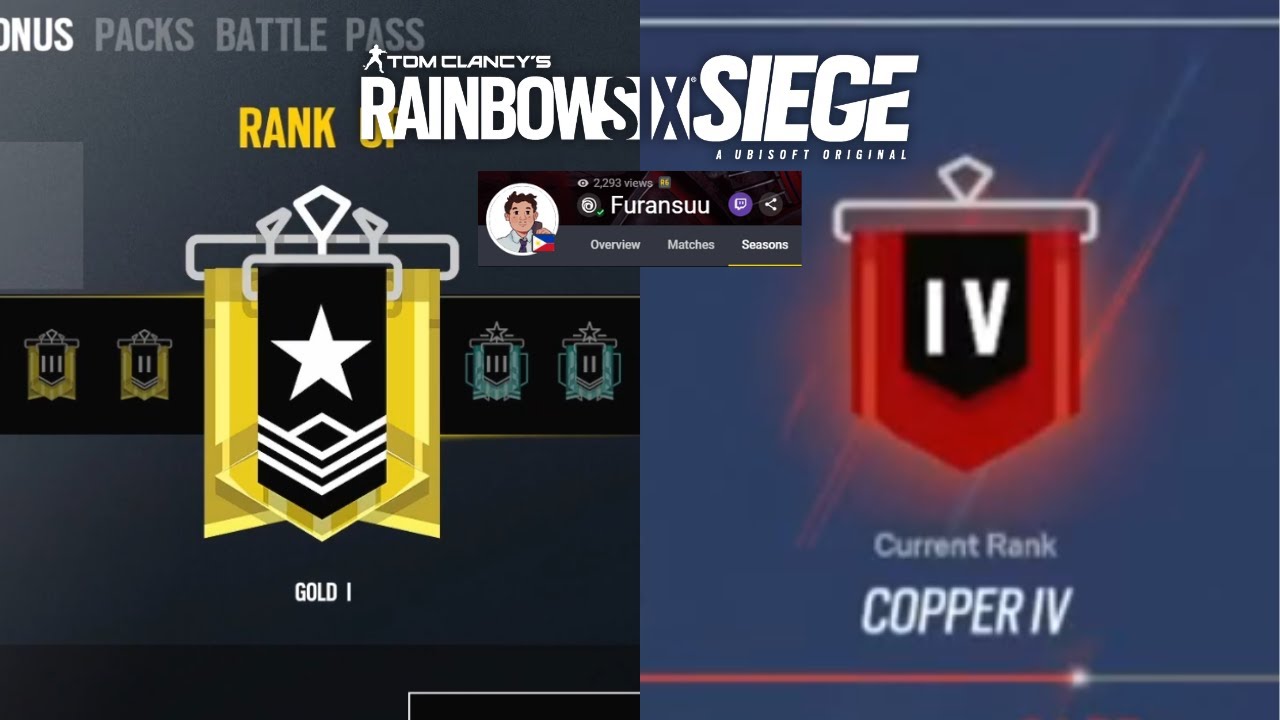 Ranked 1.0 vs Ranked 2.0 in Rainbow Six Siege - YouTube