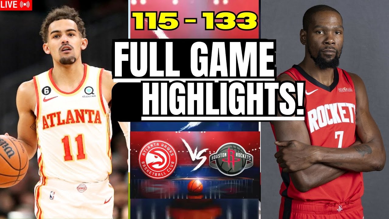 HOUSTON ROCKETS VS. ATLANTA HAWKS GAME HIGHLIGHTS - OCTOBER 16, 2025 ...