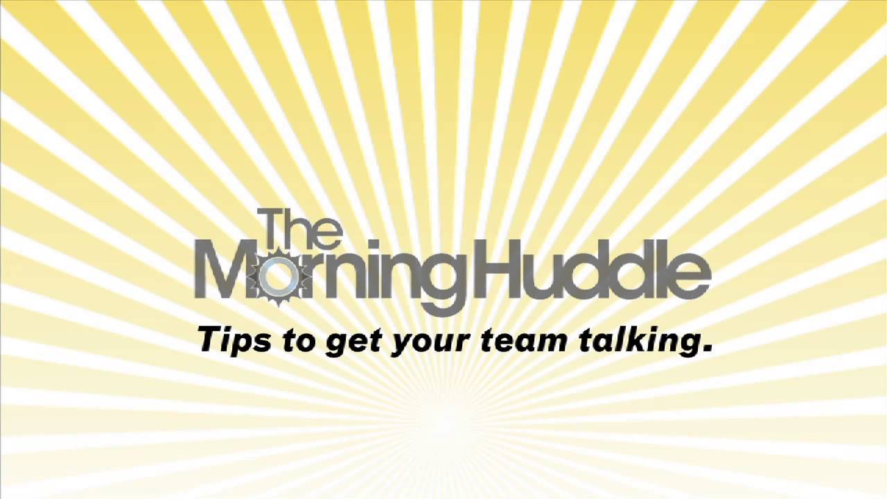 The Morning Huddle 4 Tips To Effective Decision Making YouTube The Morning Huddle 4 Tips To Effective Decision Making YouTube