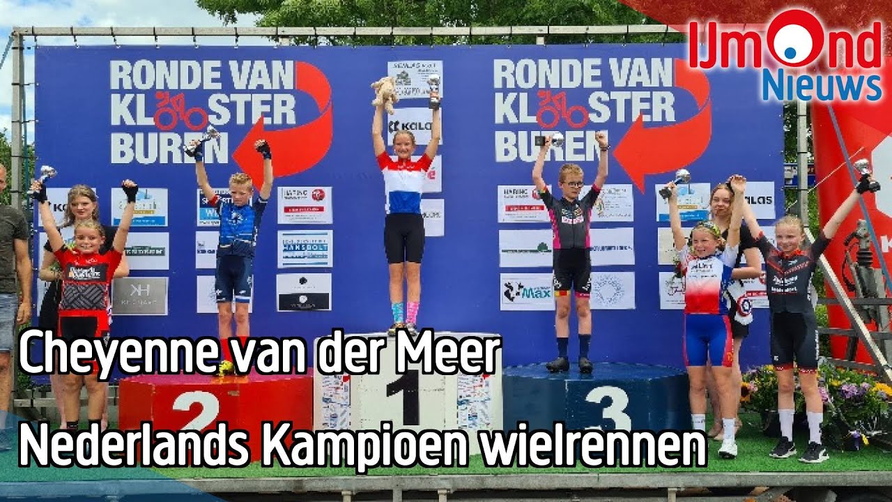 Cheyenne van der Meer Nederlands Kampioen wielrennen - YouTube