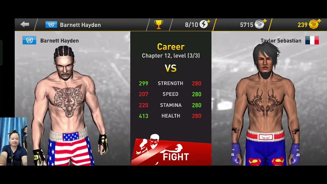 VICTORIOUS MMa FIGHTING Hayden VS Darren Ula Level 02【HD】fighting All ...