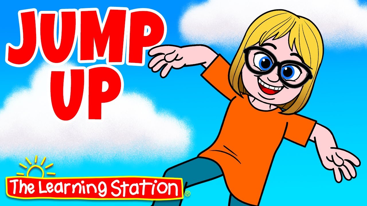 Jump Up ♫ Jumping Song For Kids ♫ Move and Freeze Song ♫ Brain Break ...