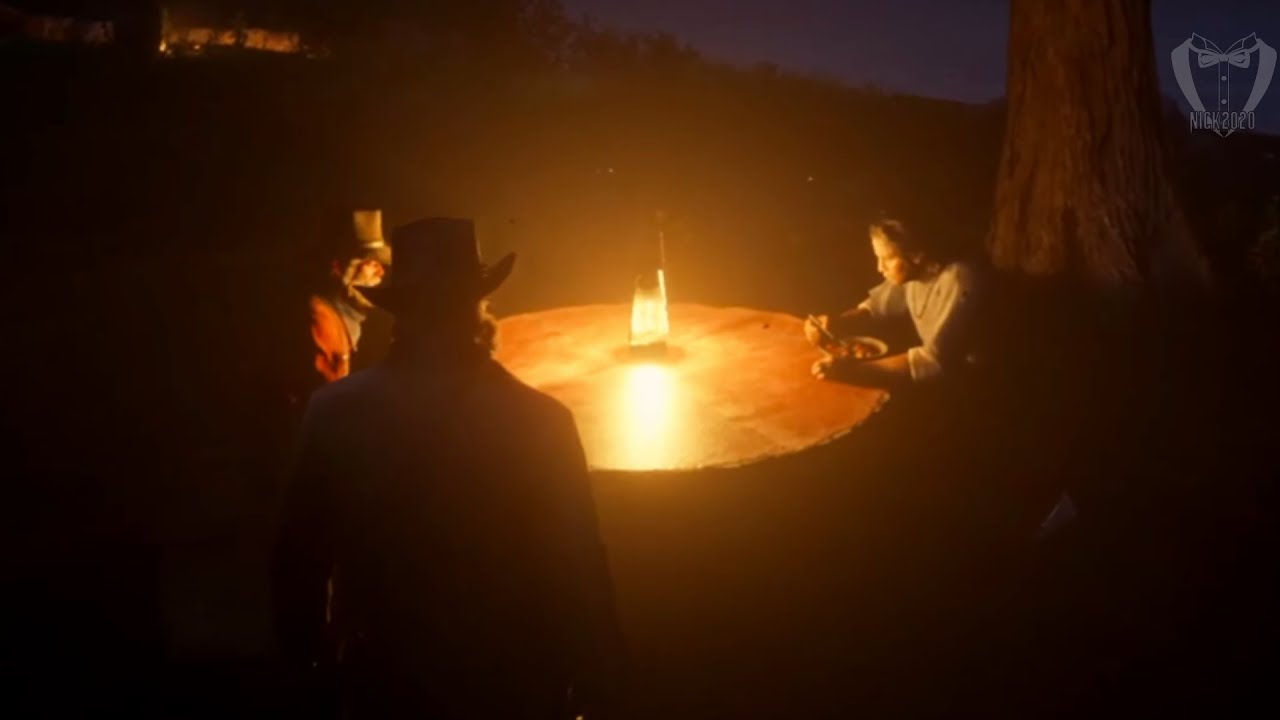 Red Dead Redemption 2 - Camp Interactions #3 - Clemens Point (PS4 ...
