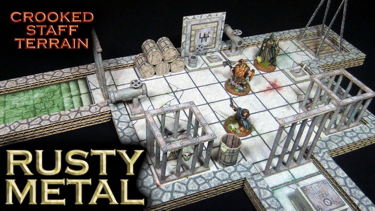 Episode 14 : Rusty Metal (dungeon terrain) - YouTube