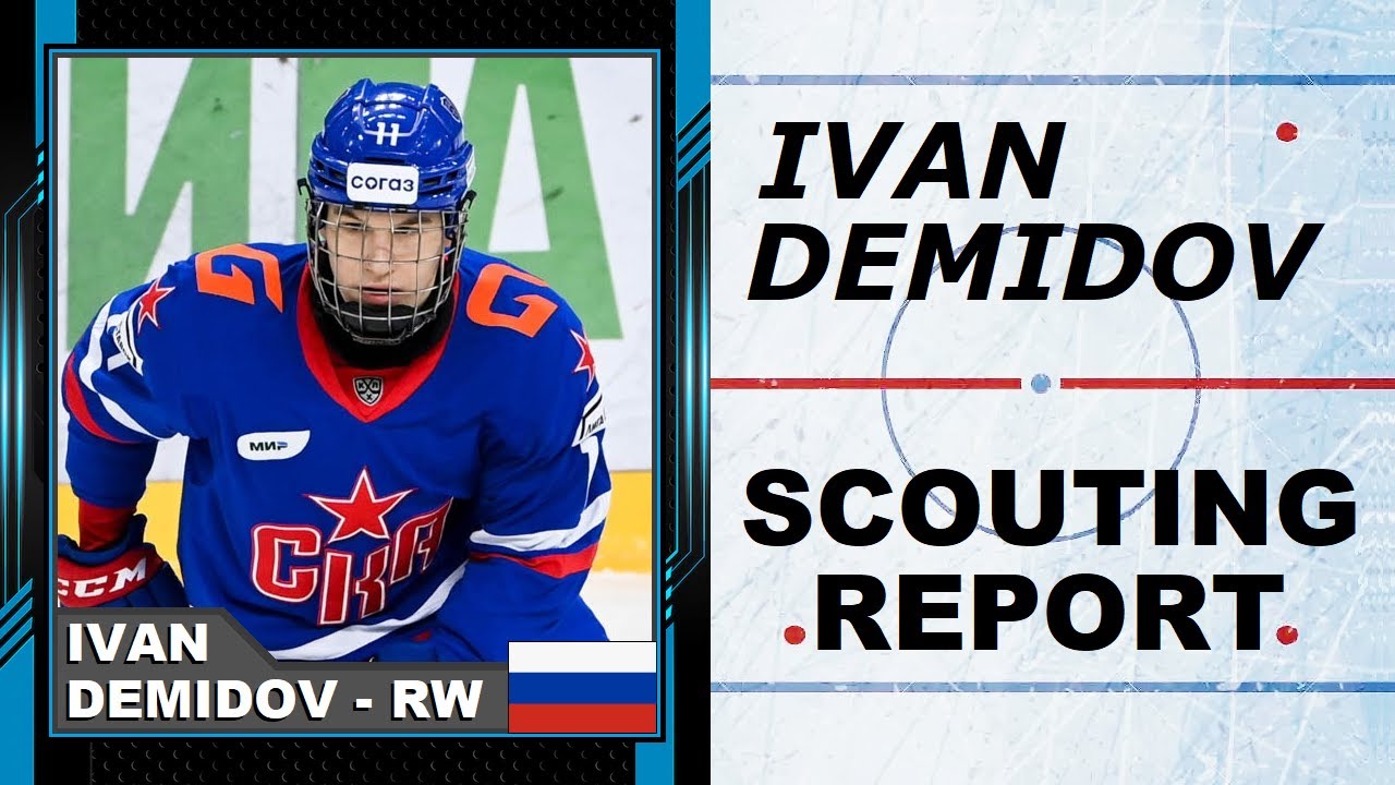 IVAN DEMIDOV Highlights | 2024 NHL Draft - YouTube