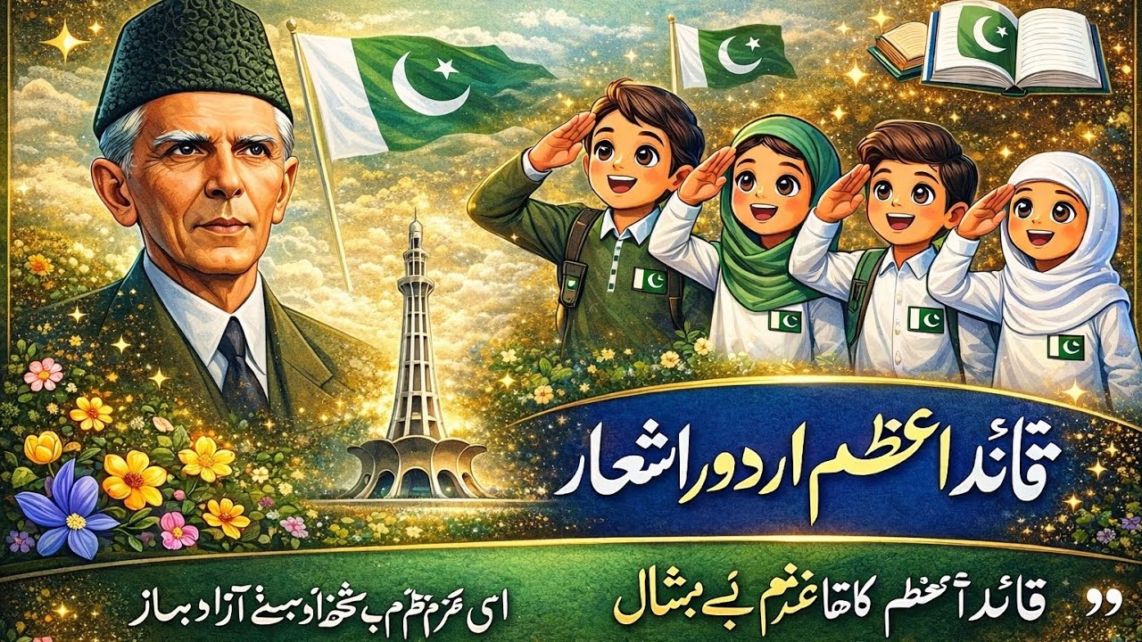 Quaid Day Poetry in Urdu | 25 December Special | Quaid-e-Azam Urdu Nazm ...