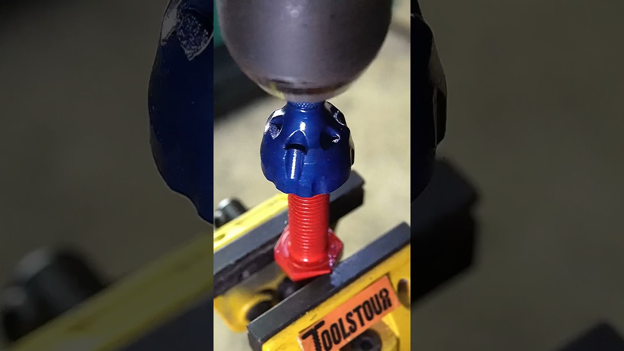 Take Rough Edge off of fresh-cut Bolts With Ease Deburring Tool - YouTube