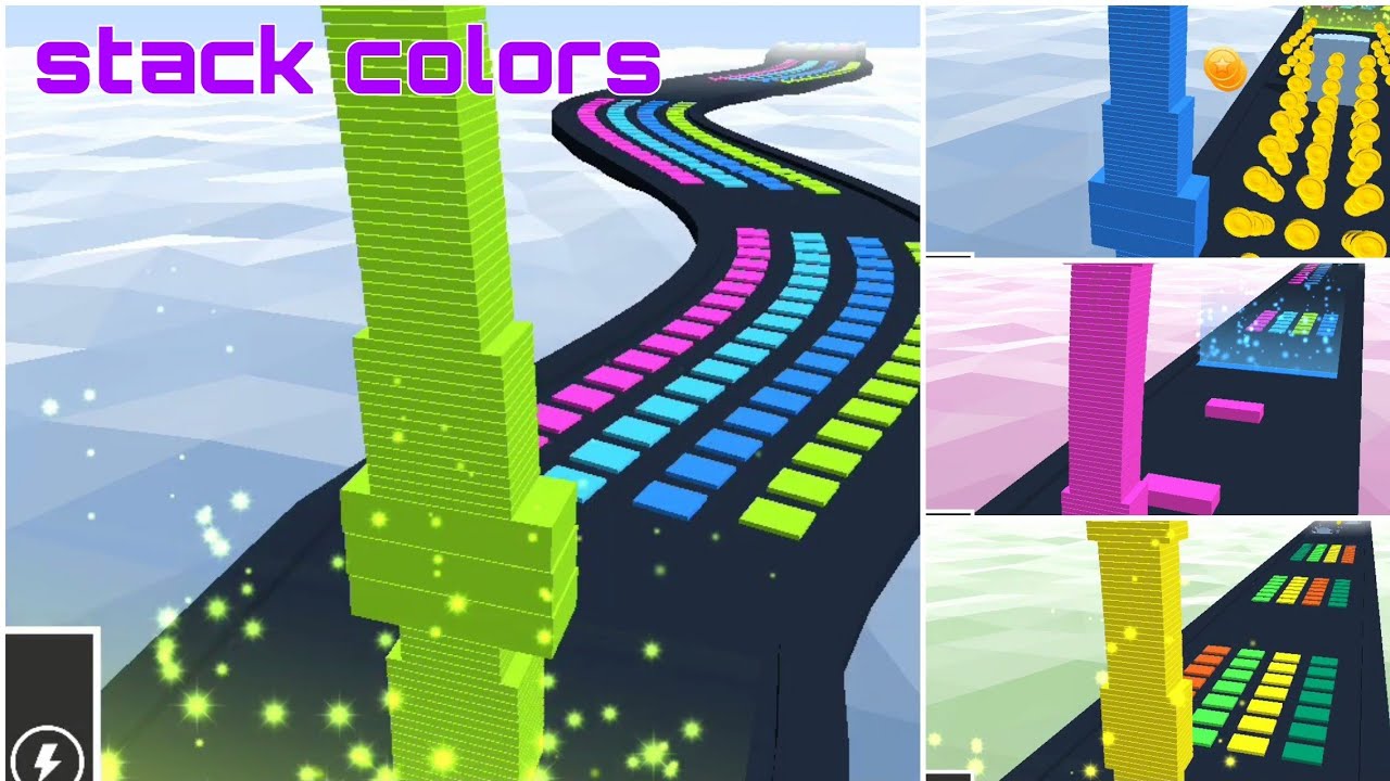STACK COLORS GAME/HD GAME PLAY PART #3 - YouTube