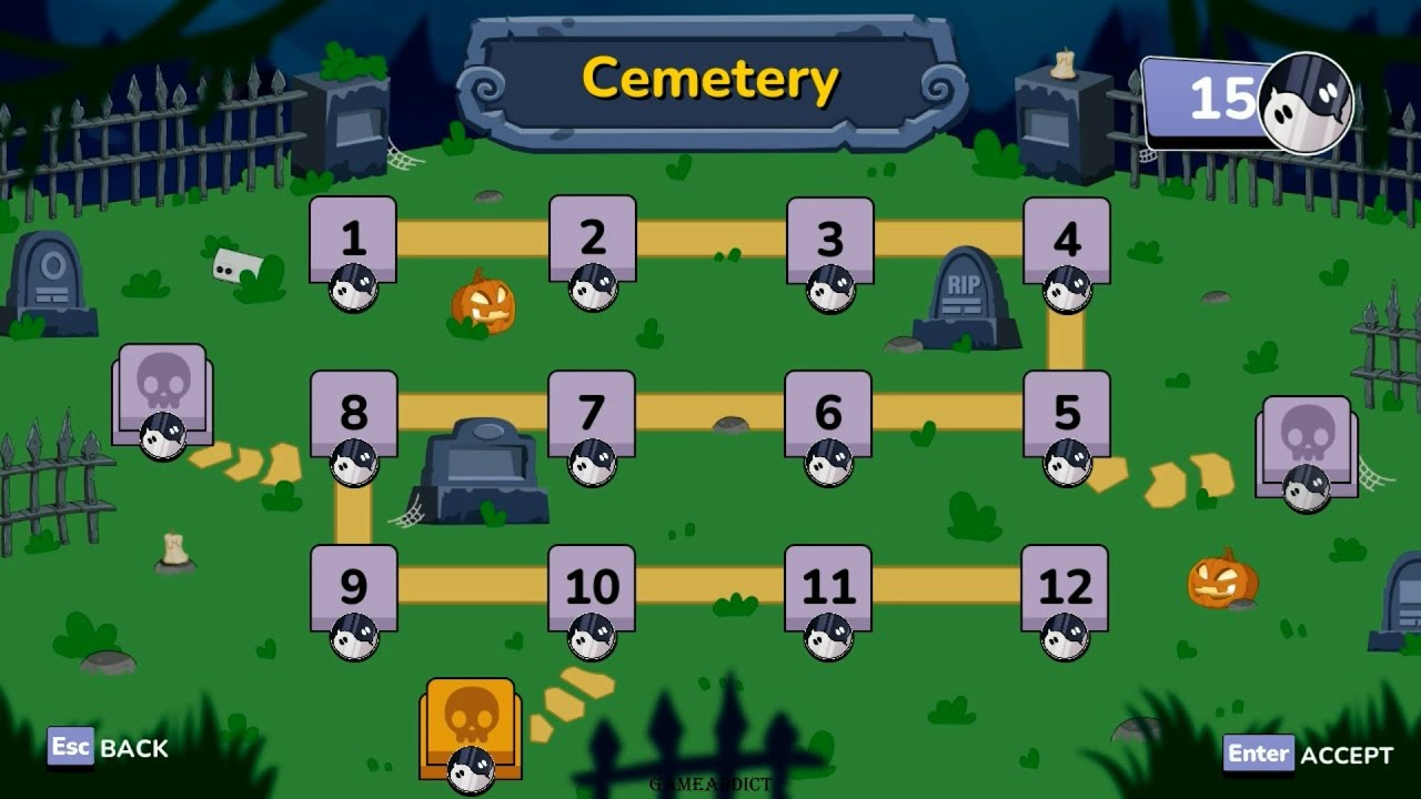 Jin & Jan | Cemetery | Levels 1-15 | Walkthrough, Speedrun, Solution - YouTube