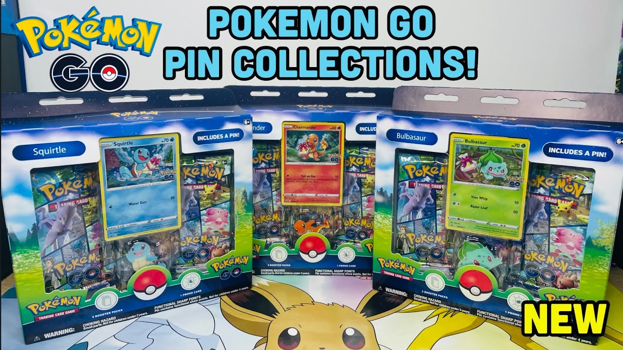 Opening Pokemon GO Pin Collection Boxes! - YouTube