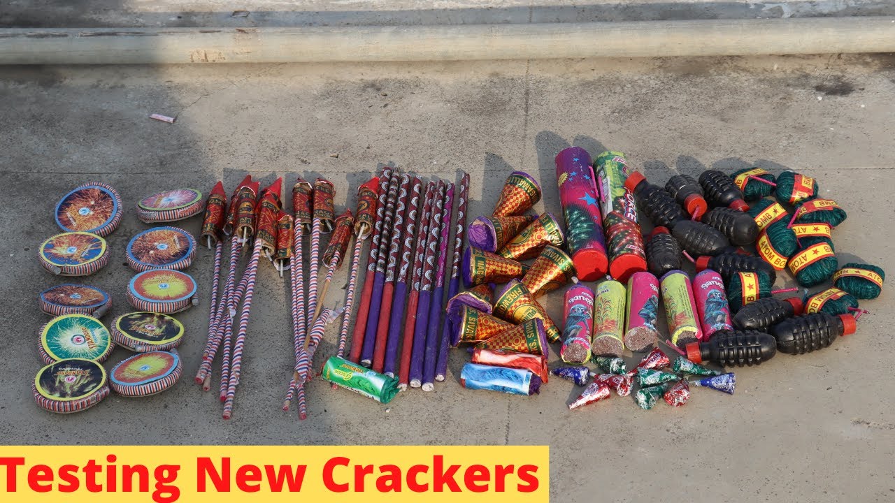 Fireworks Testing 2022 || Diwali Crackers Testing || Different Type of ...