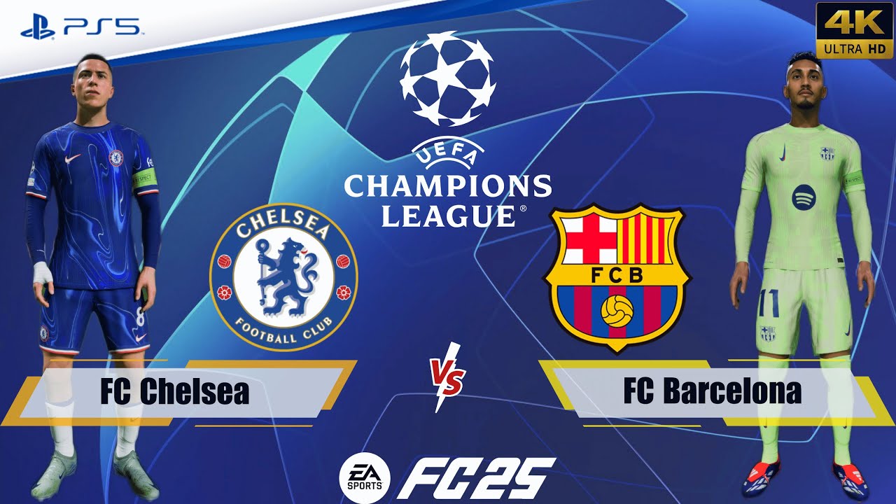 FC 25 - Chelsea vs. Barcelona | UEFA Champions League | Full Match ...
