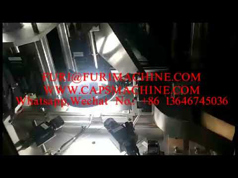 Infusion cap rubber assembly Machine with visual camara inspection ...