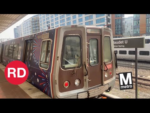 WMATA Metrorail 2006 Alstom 6000 series #6000 on the Red Line🔴 - YouTube