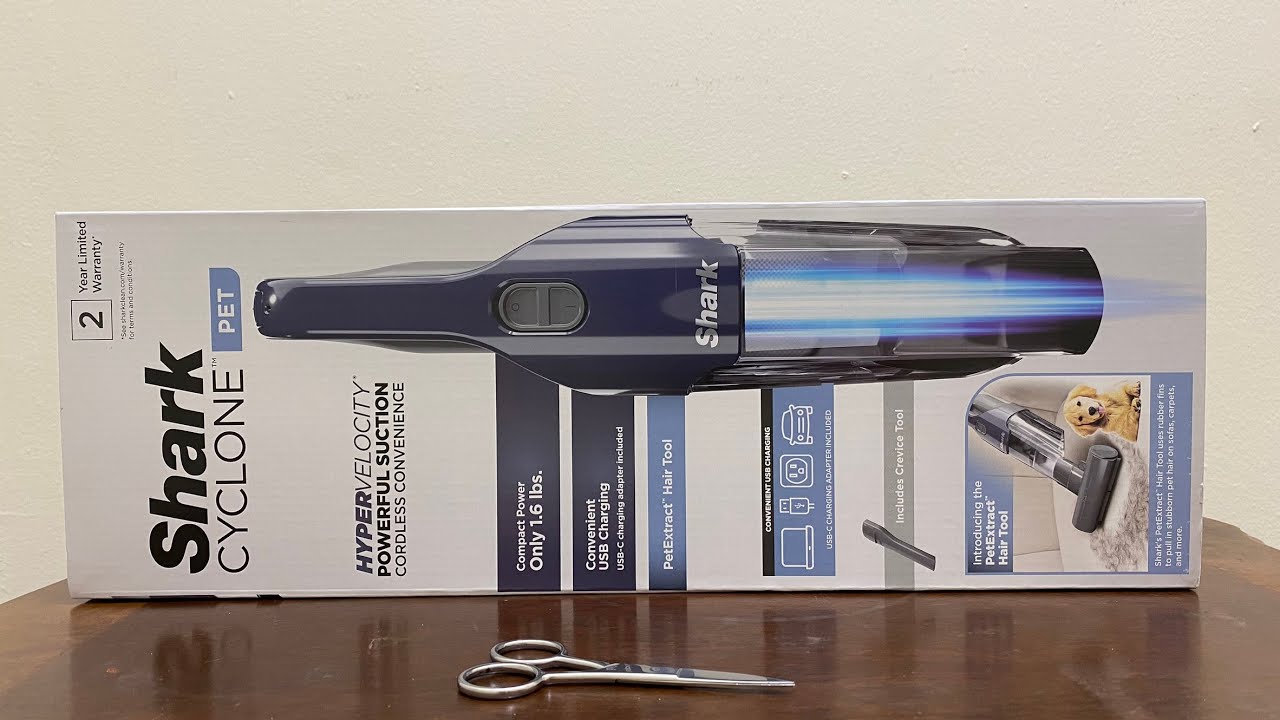 Shark CH701 Cyclone PET Handheld Vacuum Unboxing and Overview! - YouTube