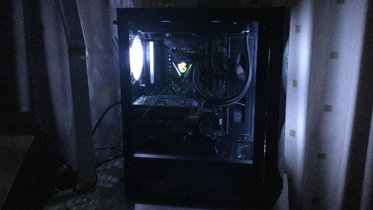 My First PC Build Parts,PCU and AIO install - YouTube
