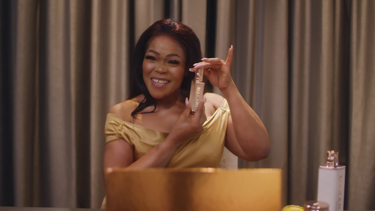 SHAFFY BELLO SHOWS OFF HER FAVOURITE MAKARI RANGE - YouTube